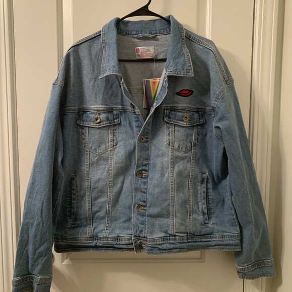 Pride | Jackets & Coats | Take Pride Mens Blue Jean Jacket Button New ...